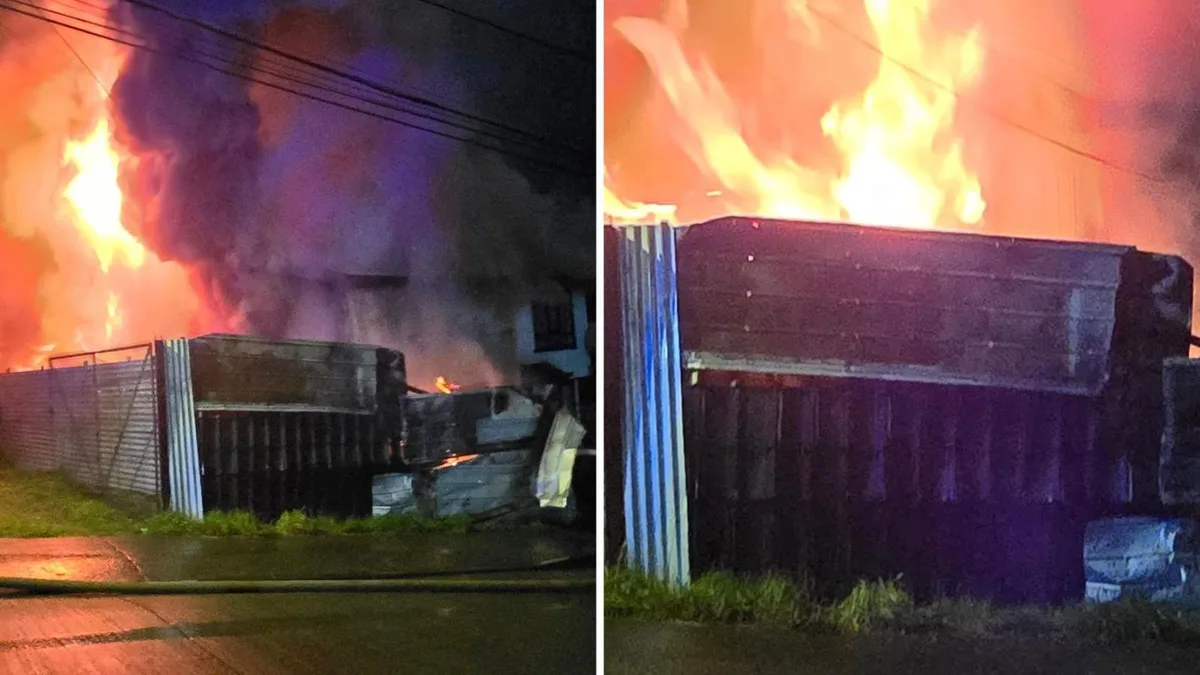 Incendio en Quellón deja tres fallecidos y dos viviendas destruidas ...
