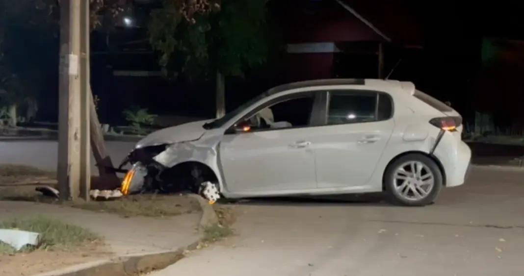Chofer ebrio y auto robado: persecución termina en choque en Renca - El ...