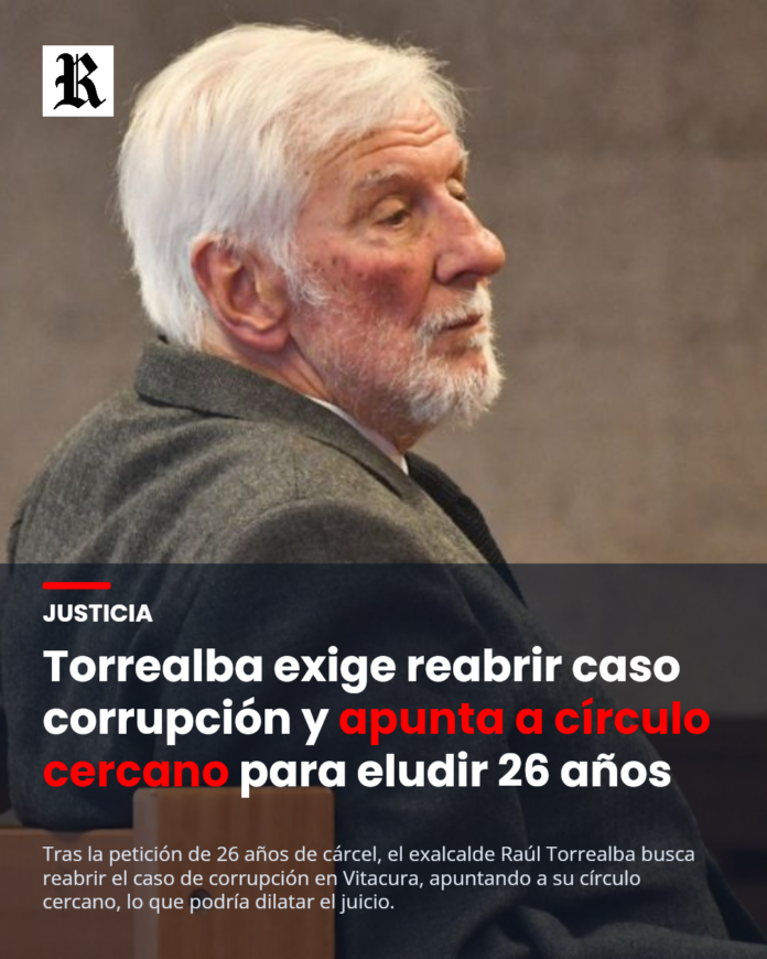Corrupción en Vitacura: Torrealba pide reabrir caso y apuntar a su ...