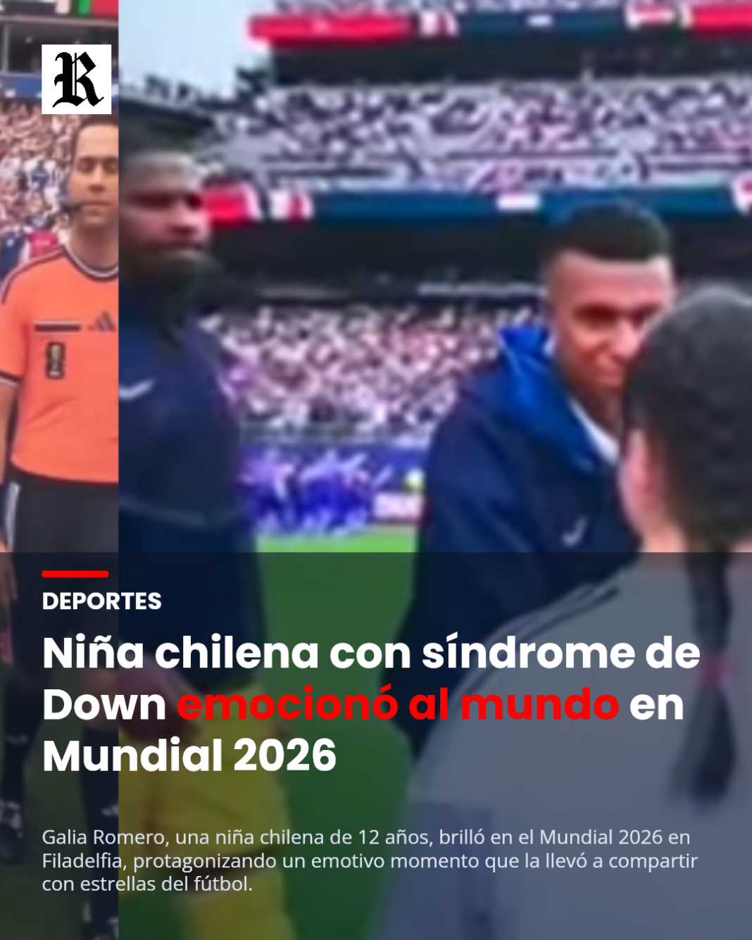 Galia Romero, la niña chilena de 12 años que emocionó al mundo en el ...